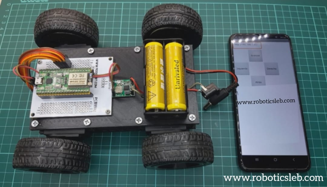 Wifi Control Robot Car Robotics Lab 1